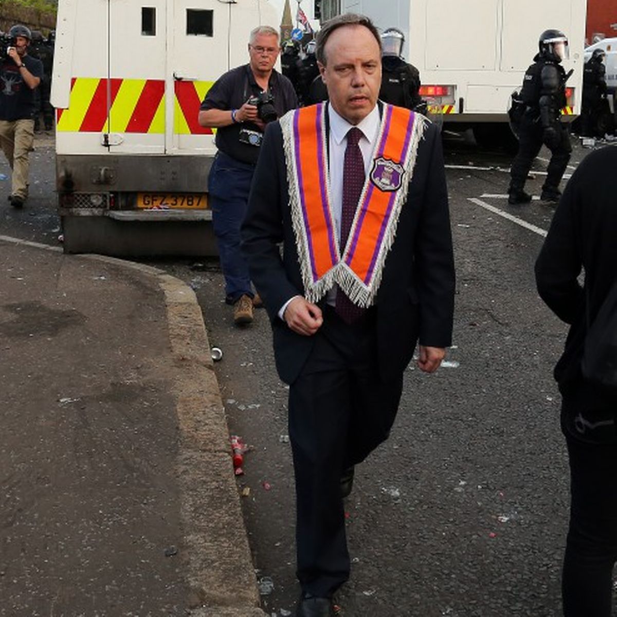 Nigel Dodds has nothing to offer but violence – Disjecta